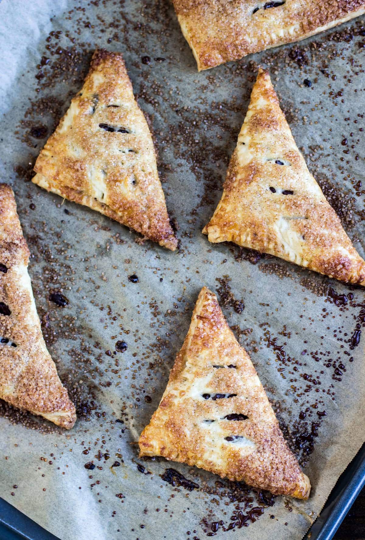 Chocolate Turnovers - Sugar Spun Run